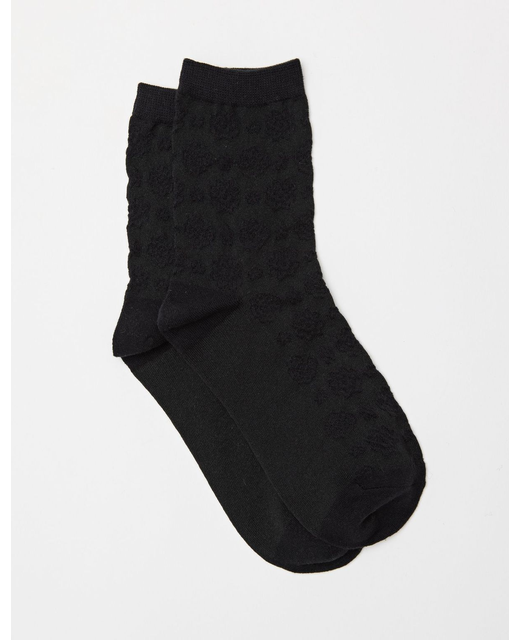 Texture Black Socks - Brand-Stella & Gemma Accessories : Preview ...