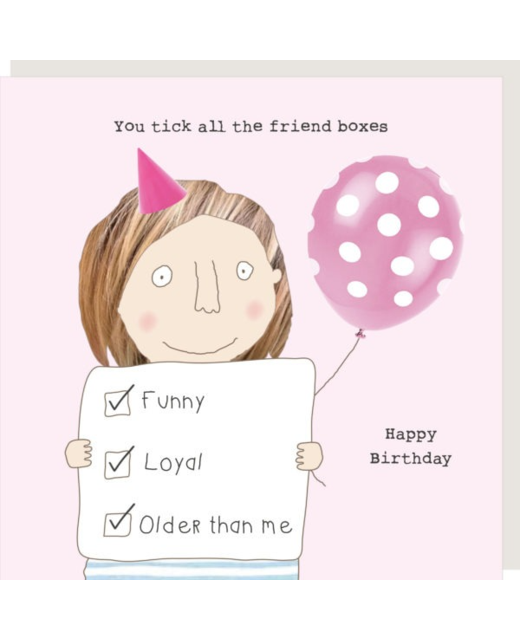Rosie Made a Thing Tick Boxes Card - Brand-Rosie Made a Thing : Preview ...