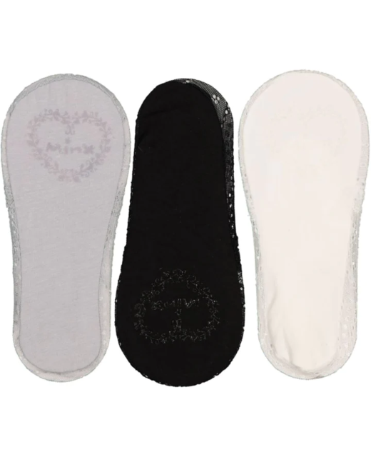 Dainty Sockette 3pk - Brand-Minx : Preview & District - Minx Ongoing
