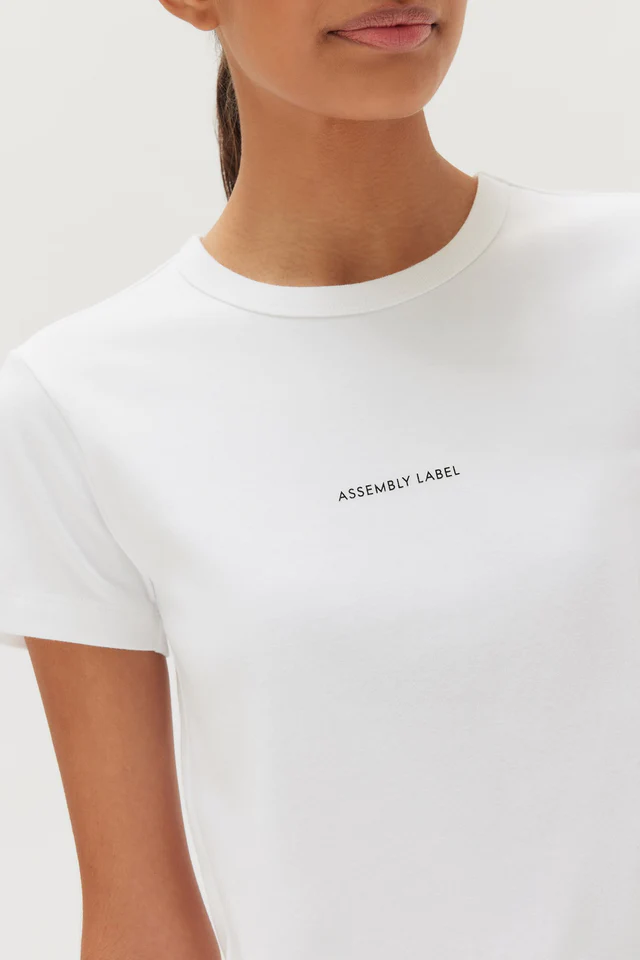 Assembly Micro Organic Logo Tee - Brand-Assembly Label : Preview ...