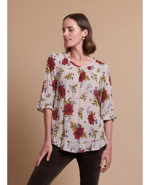 Preen Gathered Scoop Hem Top - Brand-Preen : Preview & District - Preen ...