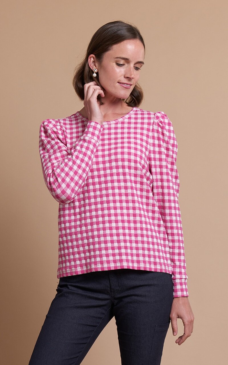 Oh3 Shoulder Detail Top - Brand-Oh3 : Preview & District - OH3 W24 Sale