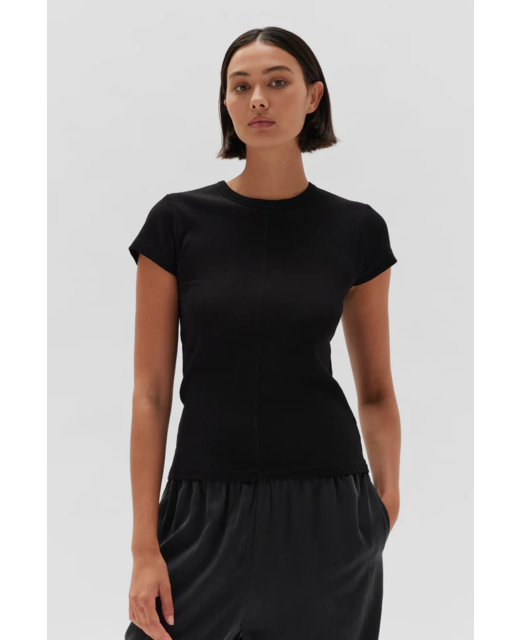 Assembly Label Renn Organic Rib Tee - Brand-Assembly Label : Preview & District - Assembly W24