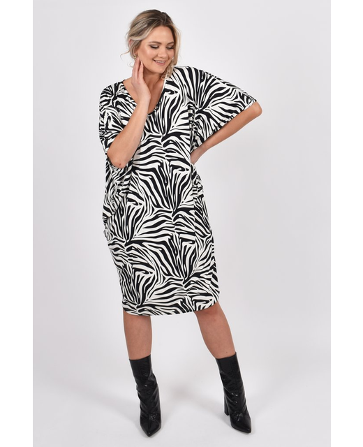 Miracle Dress - Zebra - Shop by category-Dresses & Jumpsuits : Preview ...
